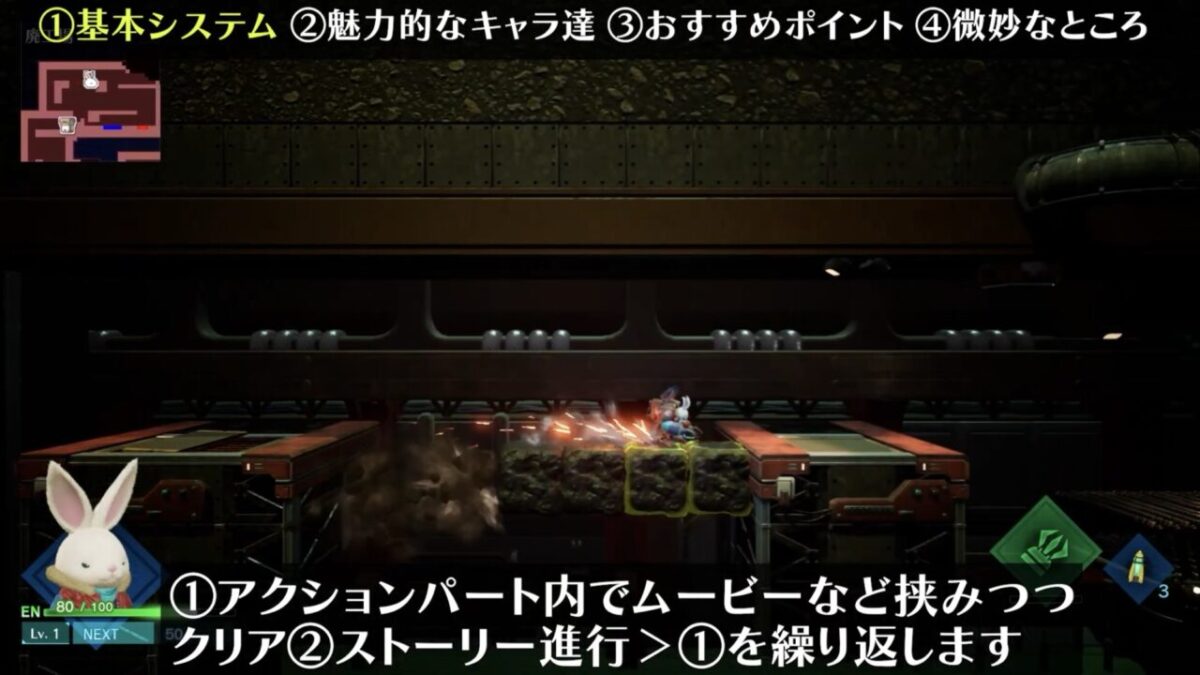 虚淵玄 原案【ラスティ・ラビット】レビュー！イケボ中年ウサギ大活躍！Rusty Rabbitってどんなゲーム？体験版やった感想、評価は？PS5 ...